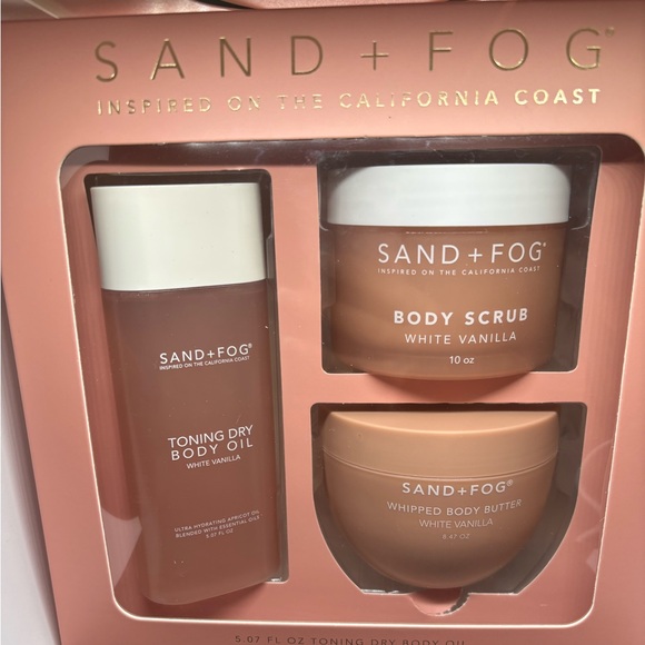 Sand + Fog | Bath & Body | Sand Fog White Vanilla Body Care Set | Poshmark
